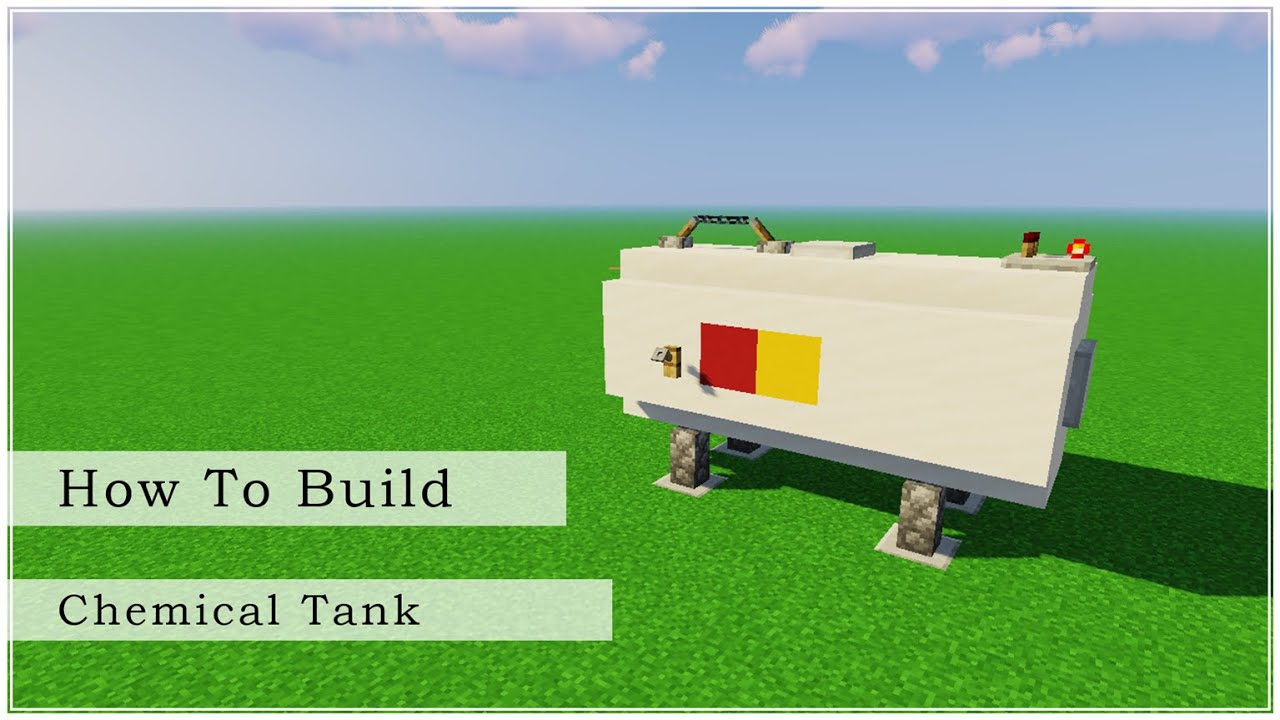 How to Build a Chemical Tank (Minecraft Build Tutorial) - YouTube