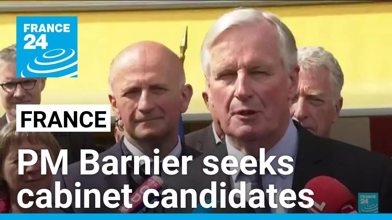 France's new PM Barnier seeks candidates to form government • FRANCE 24 ...