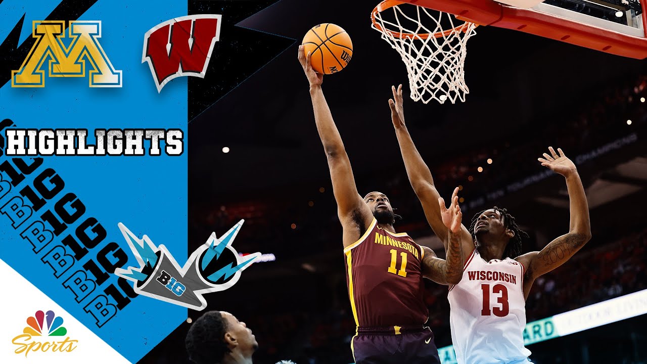 Minnesota vs. Wisconsin | COLLEGE BASKETBALL HIGHLIGHTS | 1/10/25 | NBC ...