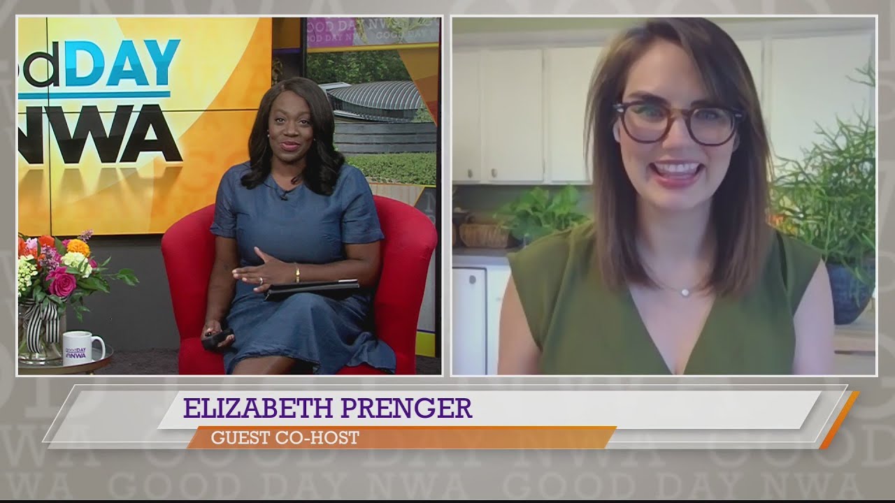 Good Day NWA: Elizabeth Prenger Guest Co-Host - YouTube
