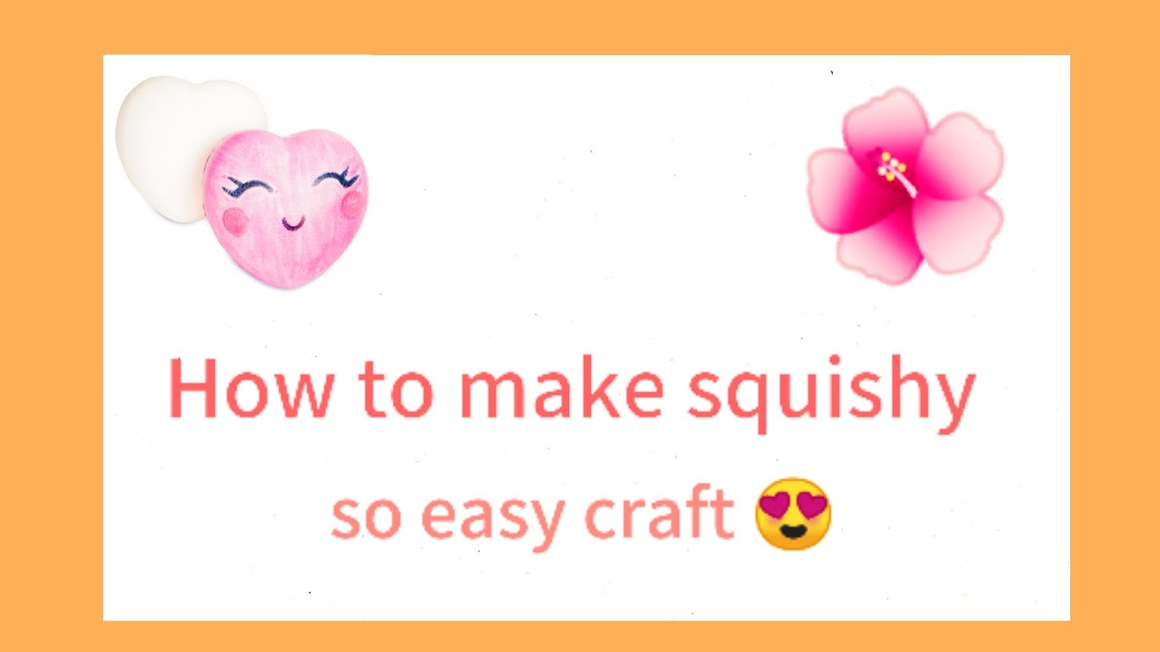 How to make squishy | easy craft | paper squishy 🌺🎀🤗😍 - YouTube