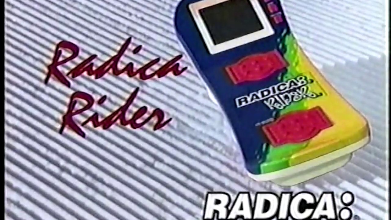 Radica Rider Virtual Snowboarding Electronic Game Ad (1999) - YouTube