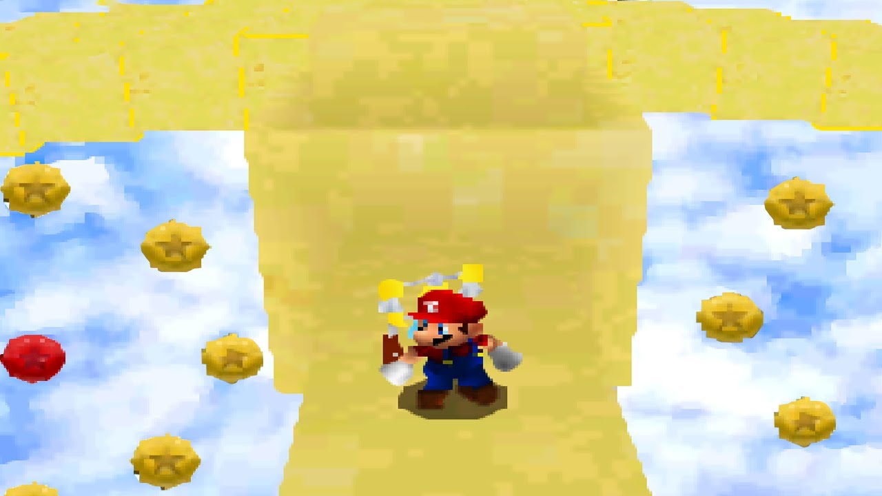 The Legendary Sand Bird Level in Super Mario Sunshine DS & All 8 Red ...