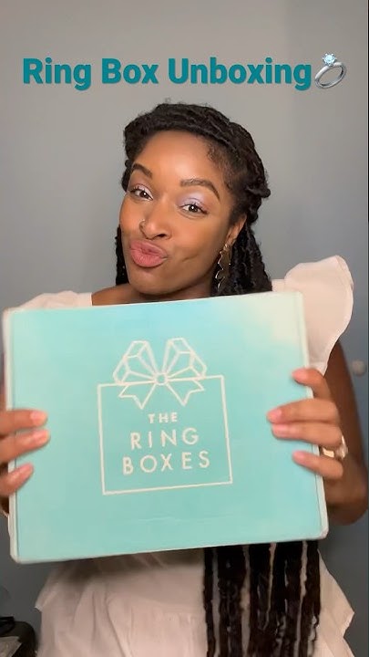 Ringbox Unboxing | 👀 💍 What's inside? #shorts #theringboxes #wedding #bride #unboxing #viral # ...