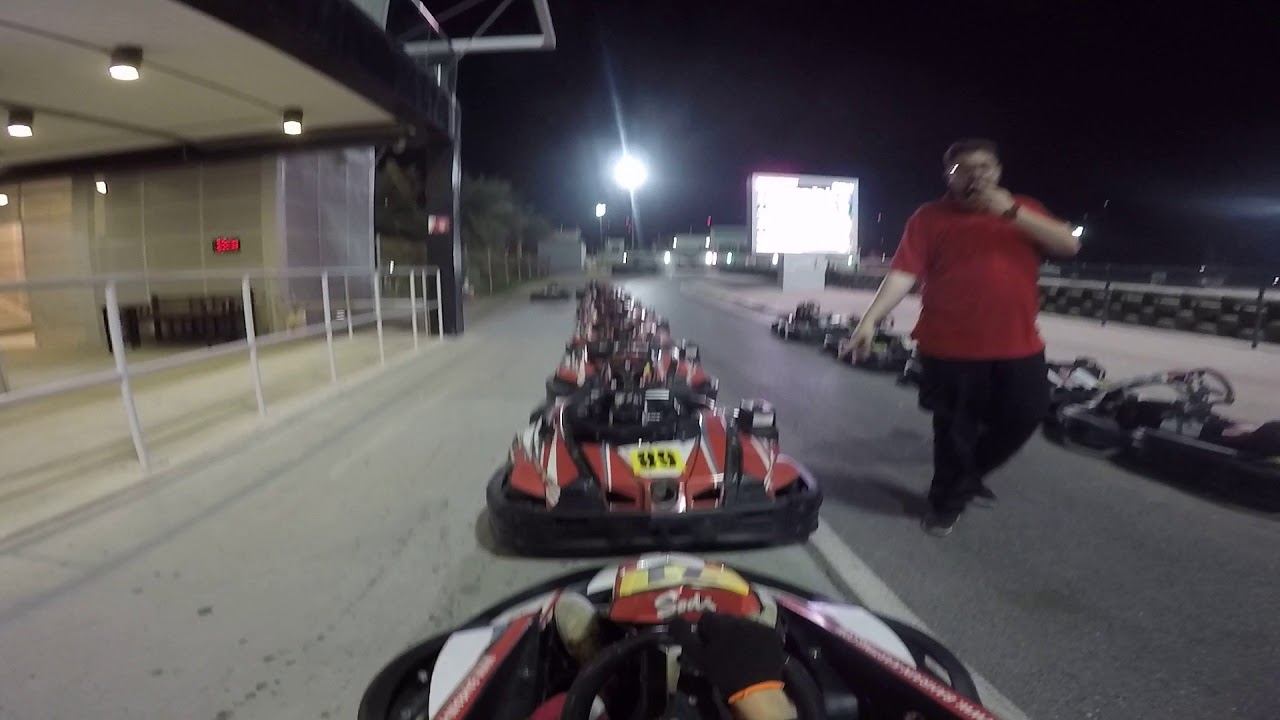 Bahrain Go Karting Race 2 (2) - YouTube