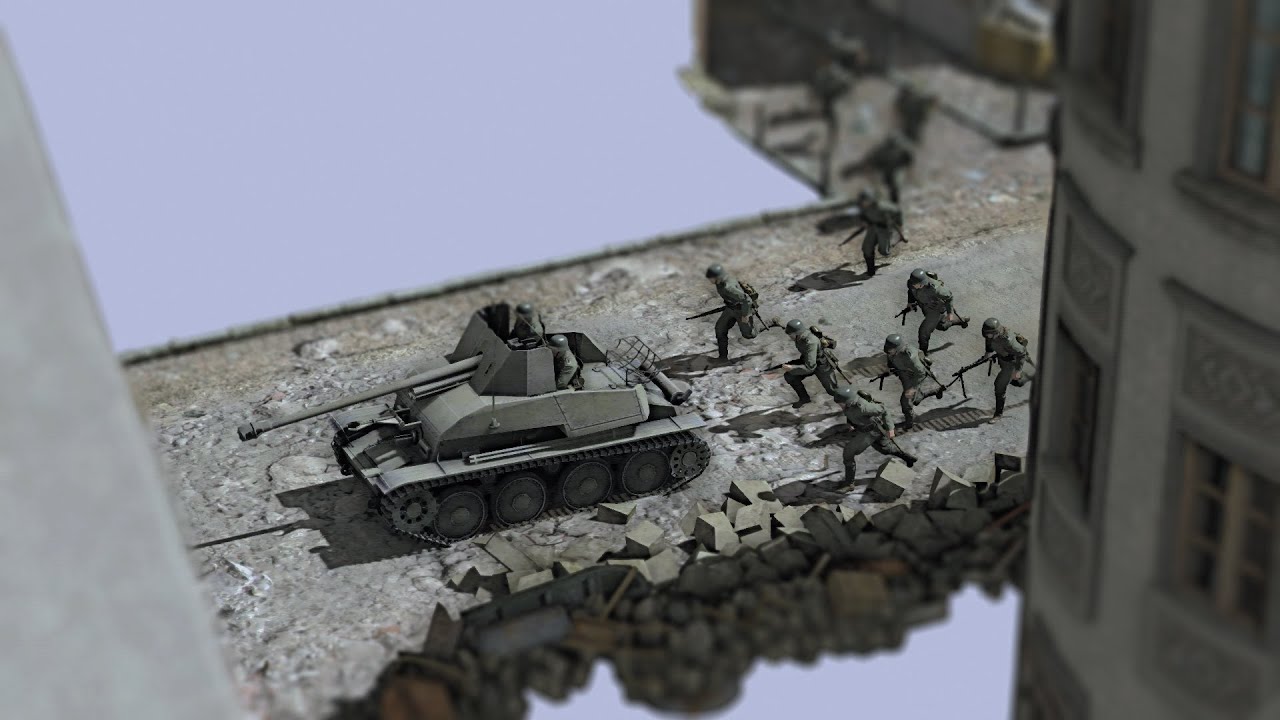 Compact yet powerful and mobile Light Tank | Tilt Shift - YouTube