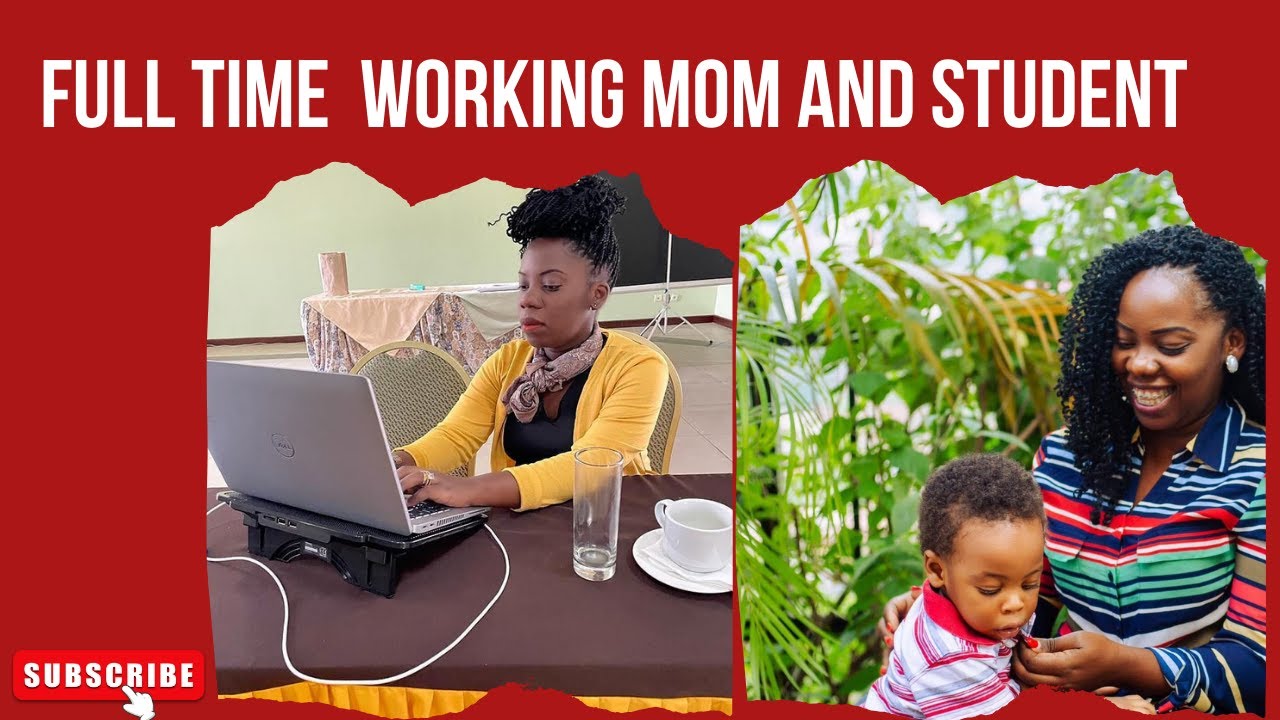 PRODUCTIVE MOM| HOW TO STUDY AND WORK FULL TIME - YouTube