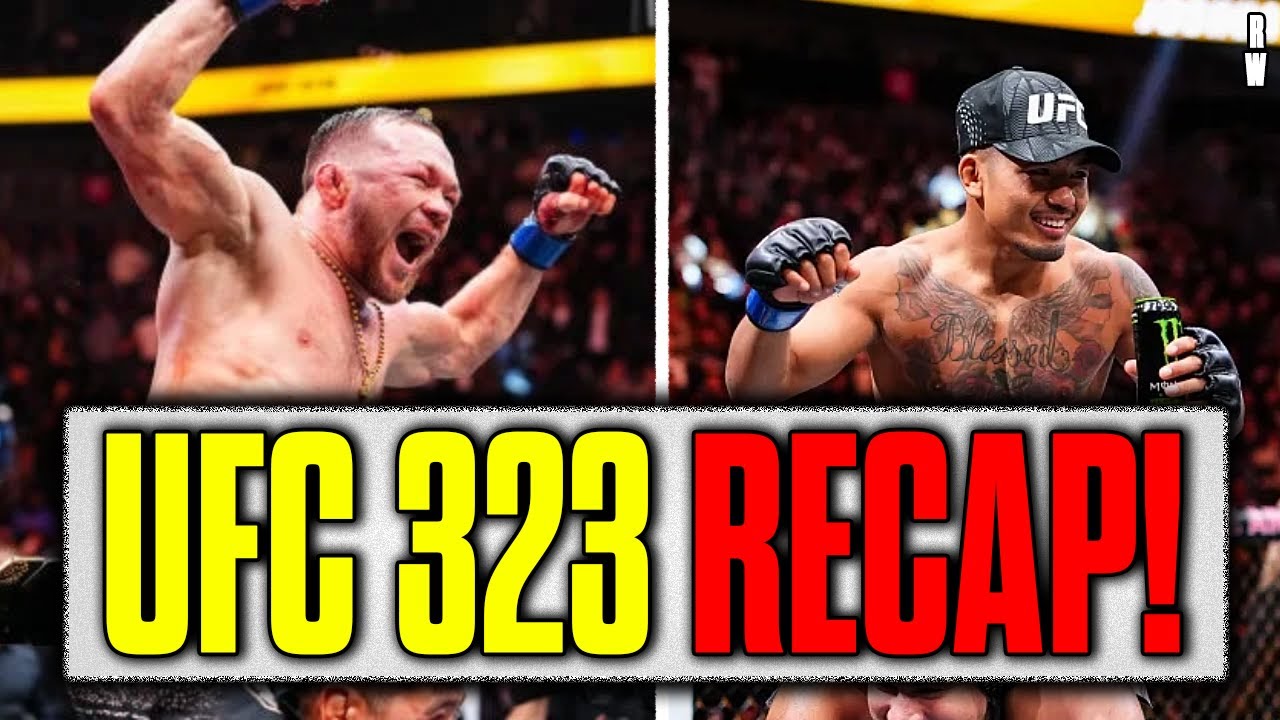 Two New UFC Champions Crowned at UFC 323! - YouTube