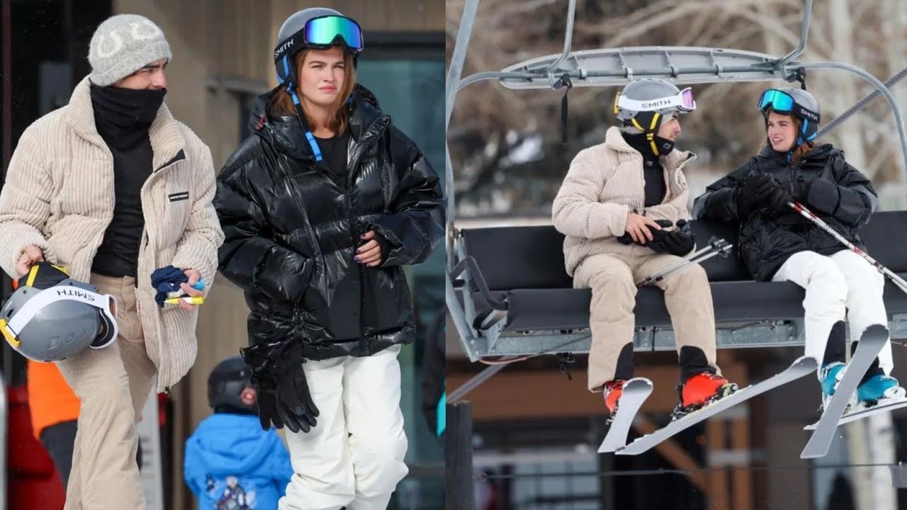 Joe Jonas and Stormi Bree's Romantic Ski Getaway - YouTube