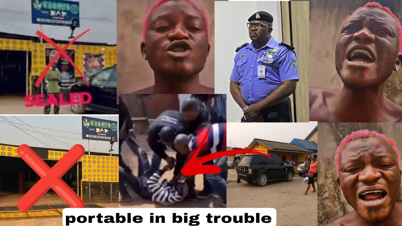 Portable in Tears as he was Declared Wanted by Nigeria Police after ...