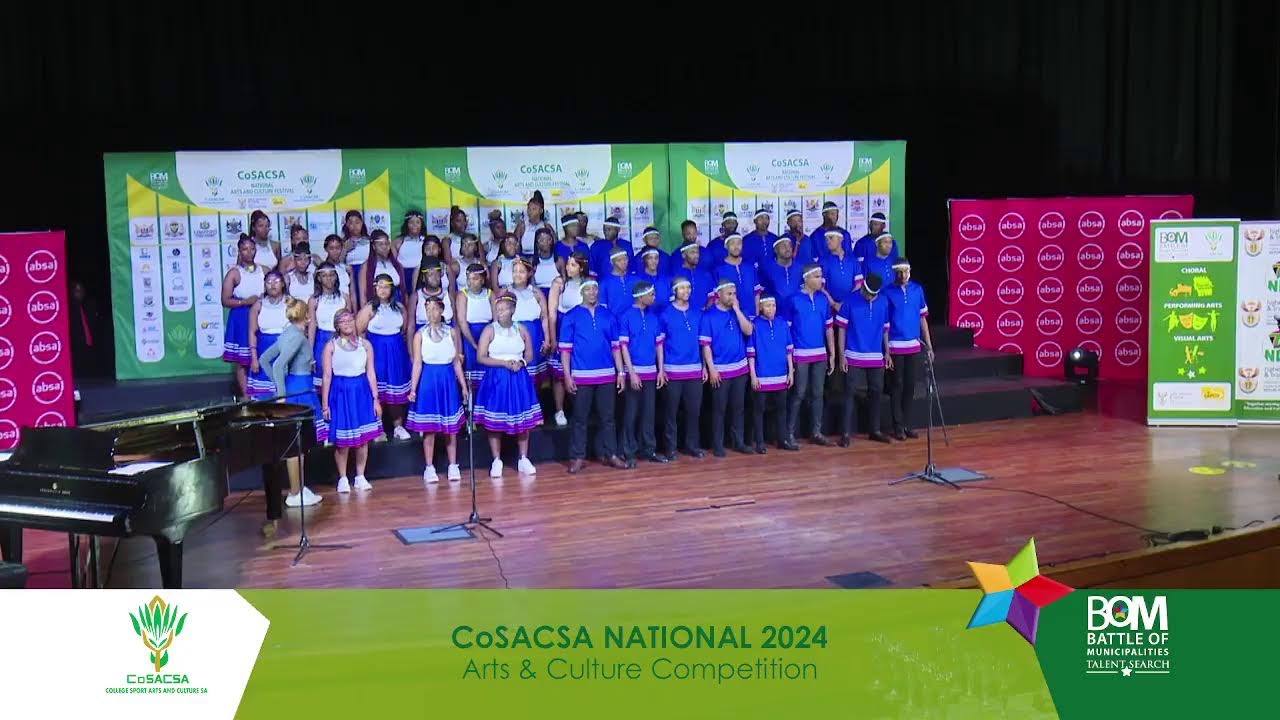 CoSACSA National 2024 Arts and Culture Competition - YouTube