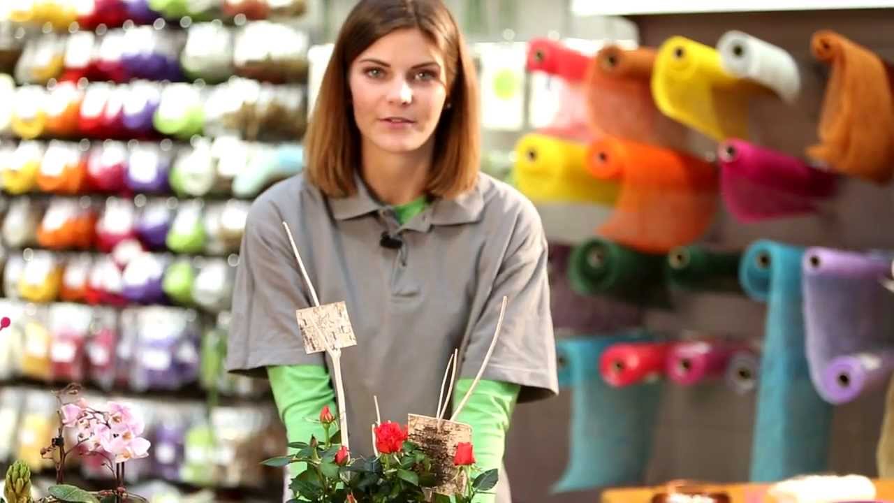 bellaflora - Klassisches Arrangement mit Rosen - YouTube