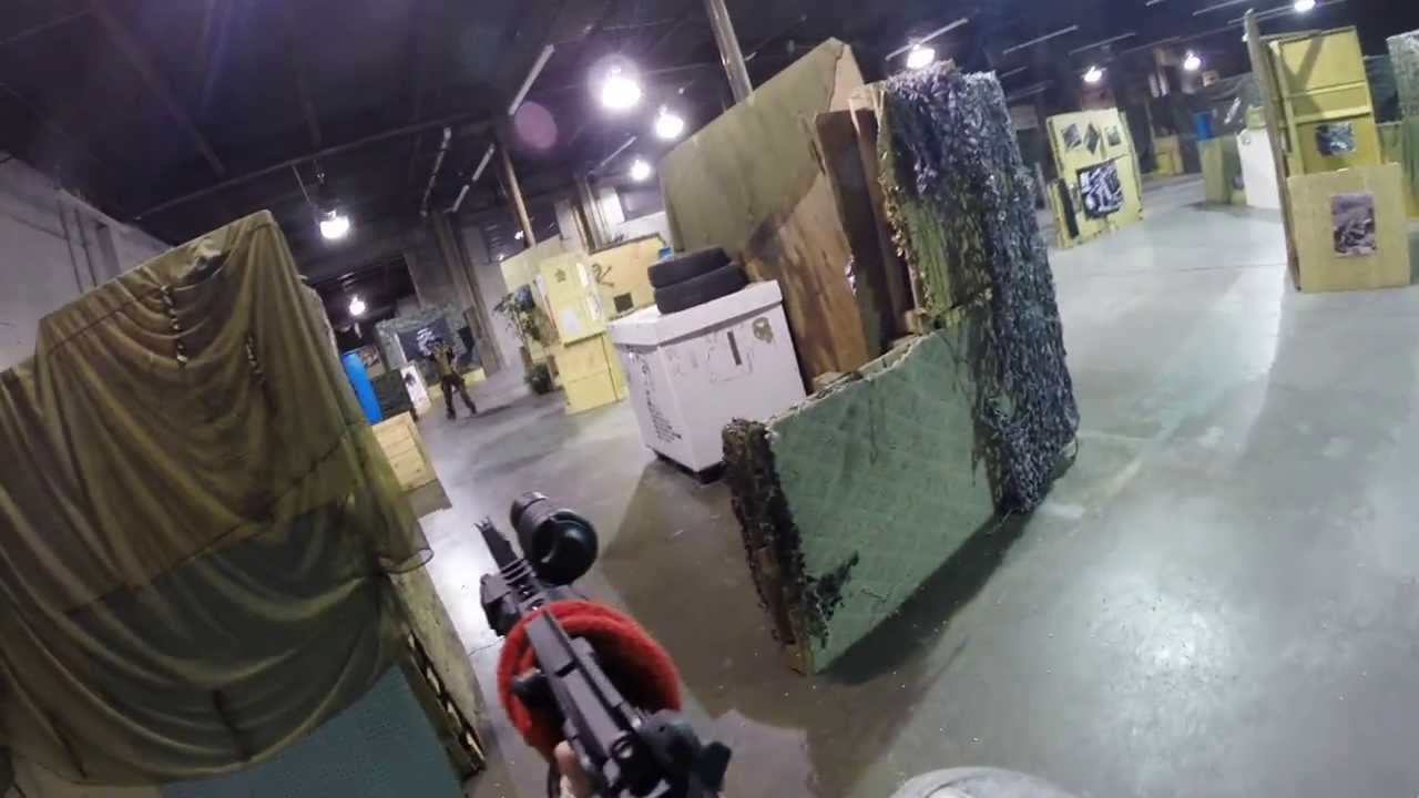 Airsoft Tulsa CQB Gameplay #2 2/07/14 - YouTube