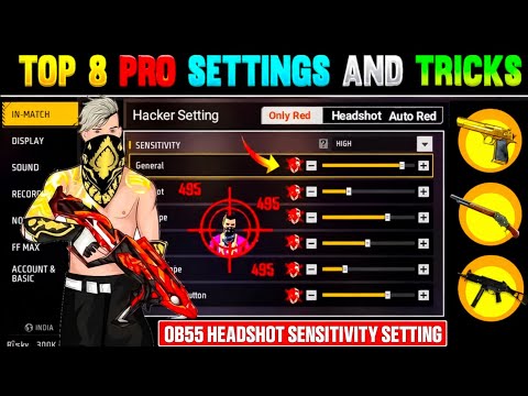 Free Fire Headshot Setting After Ob55 Update 2026⚡Best Sensitivity Settings ⚙️| Sensitivity Setting 