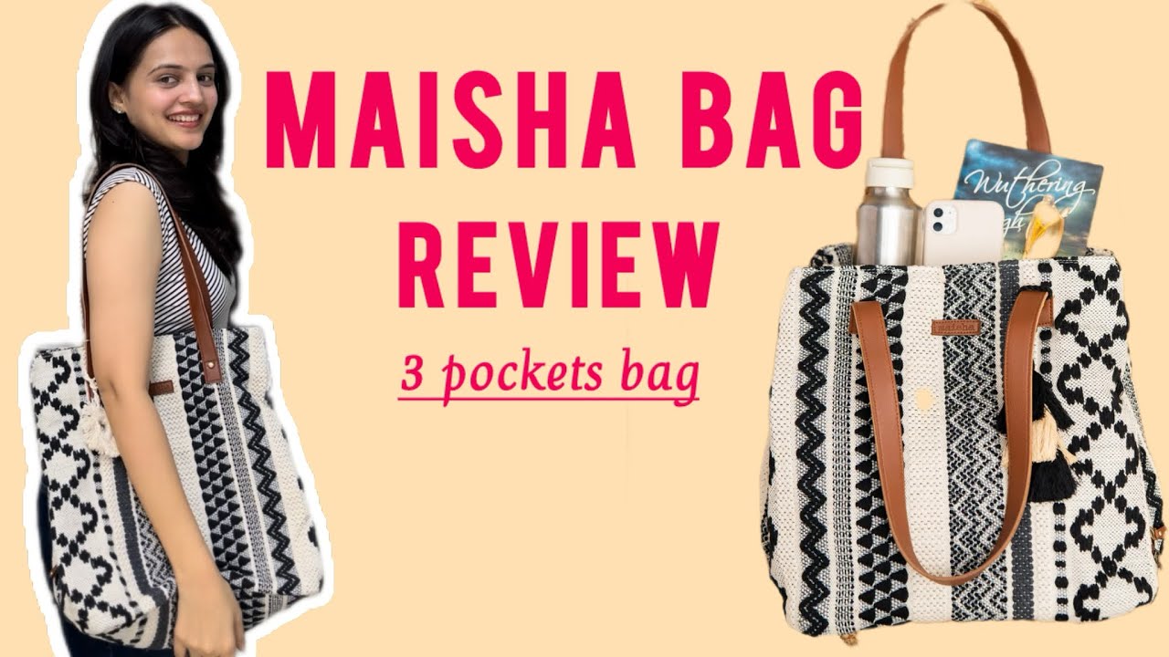 🌸Unboxing & Review: Maisha Bag | 3 Pocket Bag | Is It Worth Buying ...