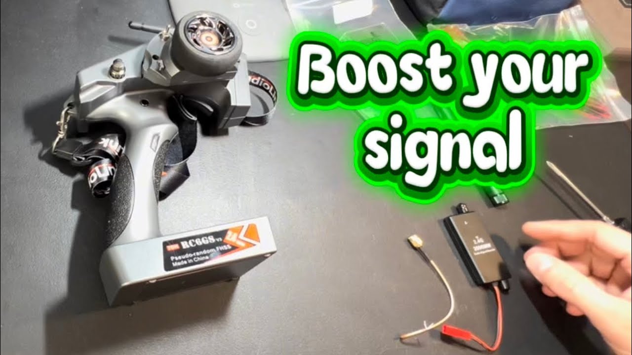 How to install rc radio signal booster Radiolink RC6GS V3 v2 rc4gs long ...