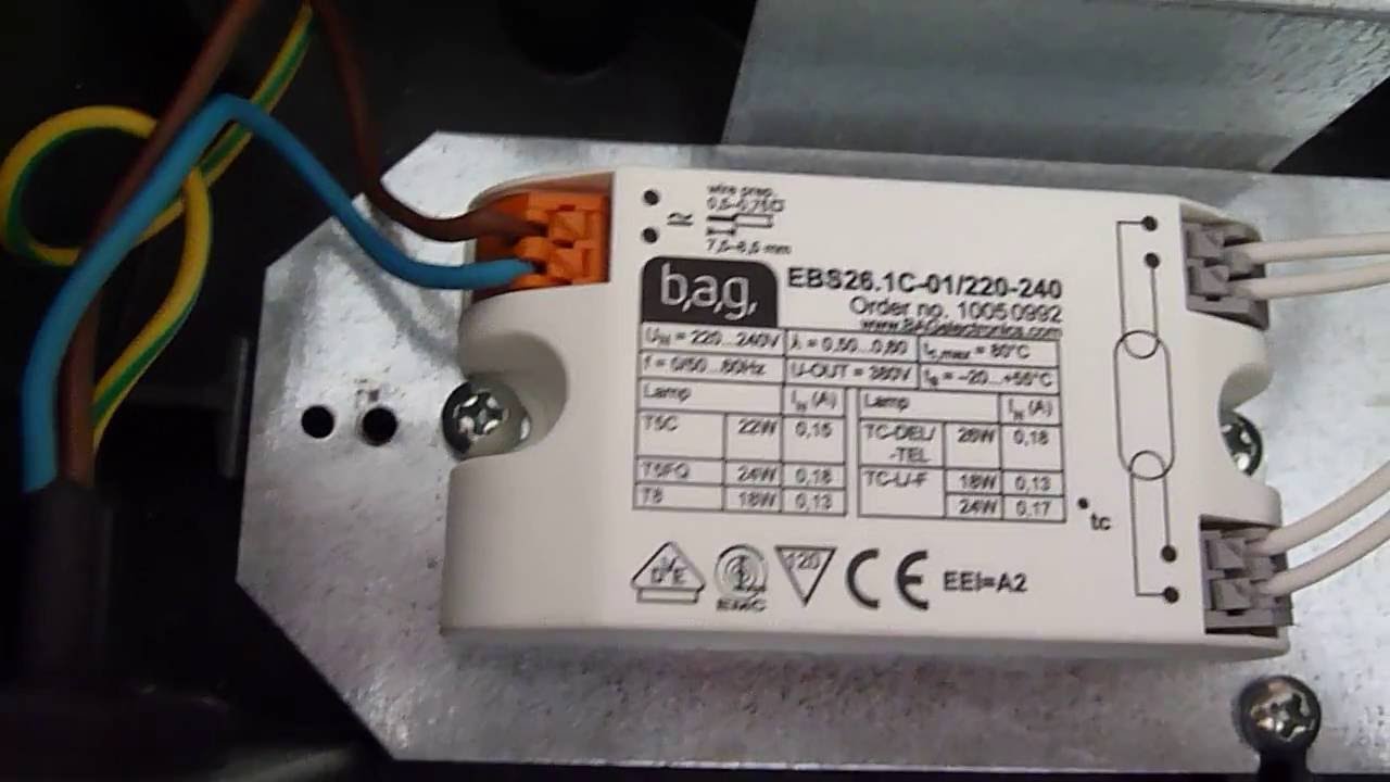 LAGUNA UVC BALLAST REPLACMENT - YouTube