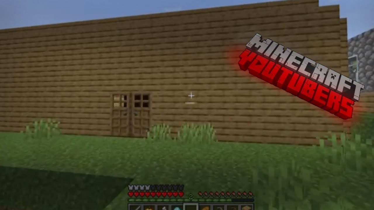 Minecraft Youtubers Fiz A Minha Primeira Casa Ep 2 Youtube