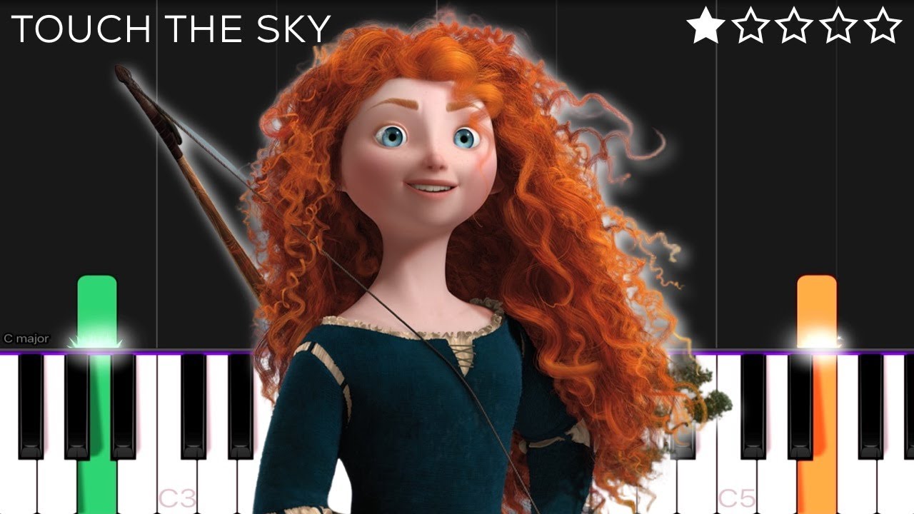 Touch The Sky from ('Brave') | EASY Piano Tutorial - YouTube