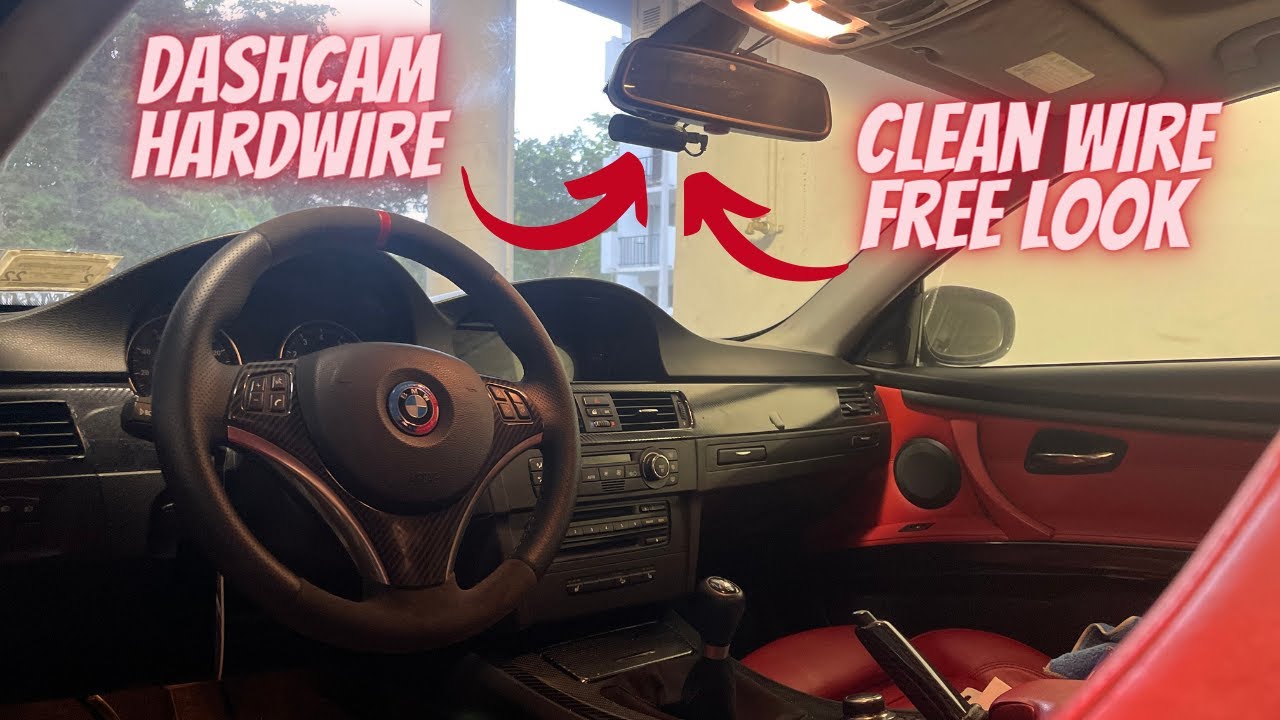 E92 Dash Camera Install Hardwired With Fuse Taps - YouTube
