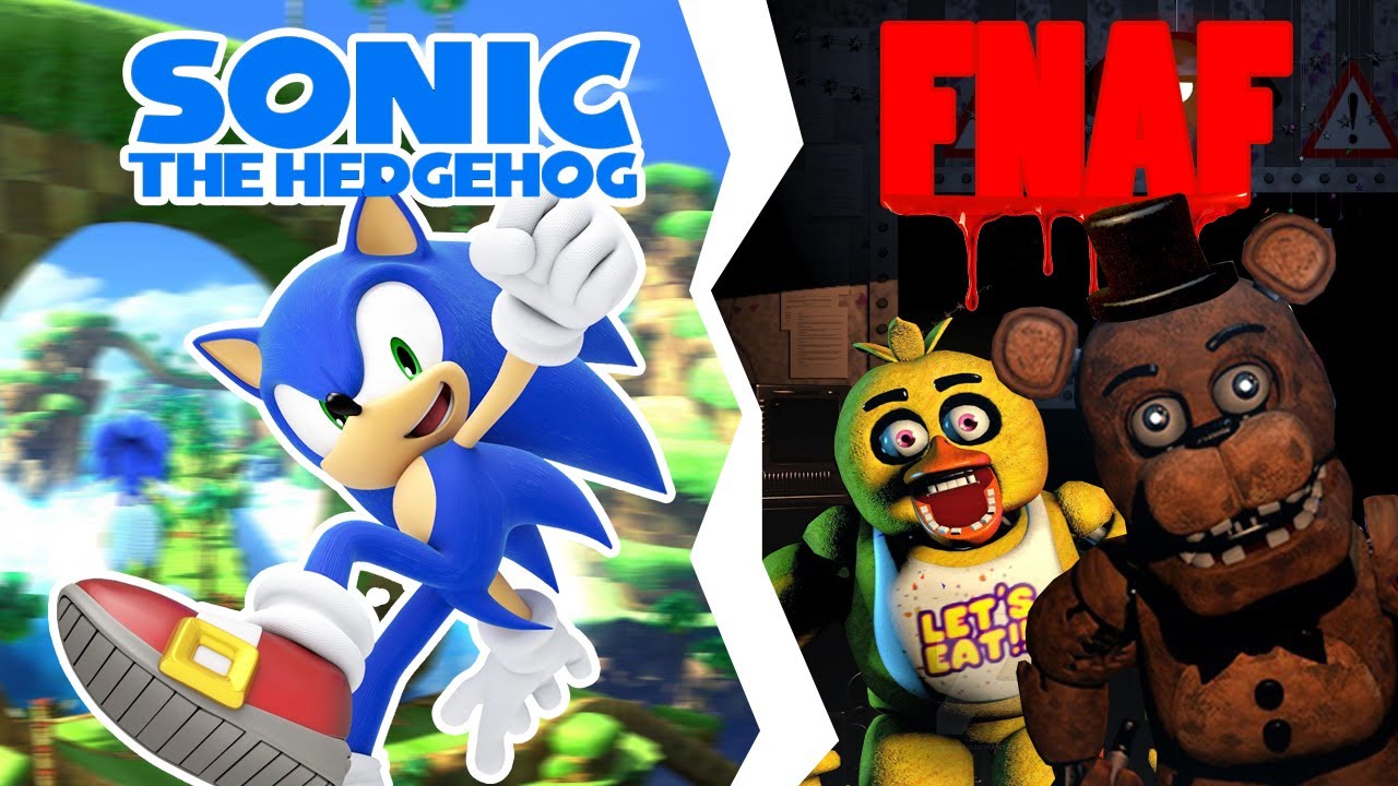 MINECRAFT | SONIC THE HEDGEHOG vs FIVE NIGHTS AT FREDDY'S - YouTube
