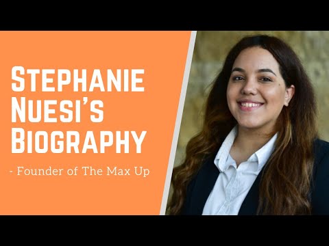 Stephanie Nuesi's story | How she establshed her startup The Max Up ...