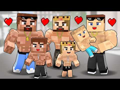 KASLI KEREM KOMİSER ZENGİN VE FAKİR'İN KASLI BEBEKLERİ OLDU! 🥰 - Minecraft