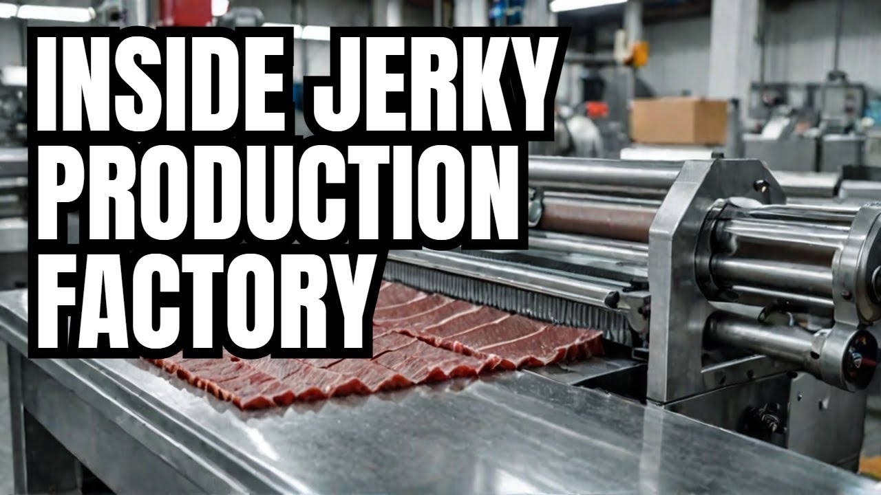 Bulk beef jerky & pork crackle factory #beef #beefjerky - YouTube