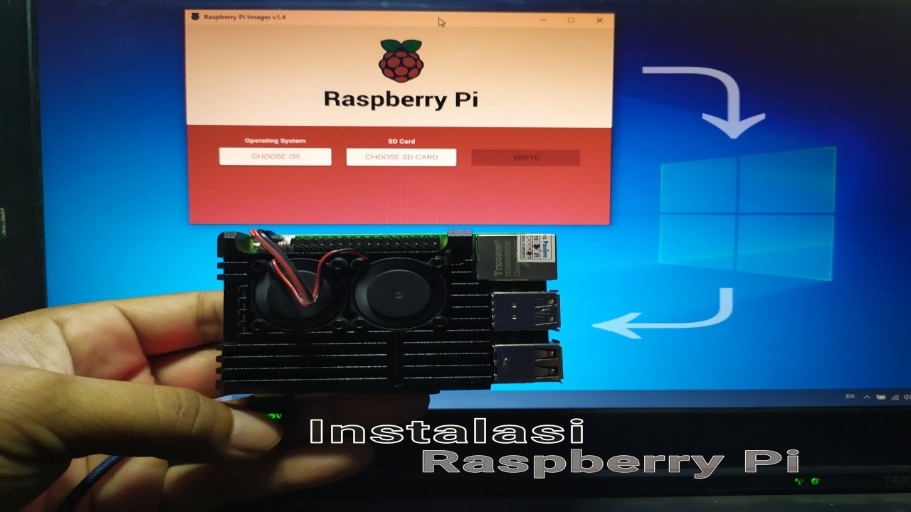 Install Raspberry Pi OS pada Raspi 4 model B 4GB RAM ( Indonesia ...