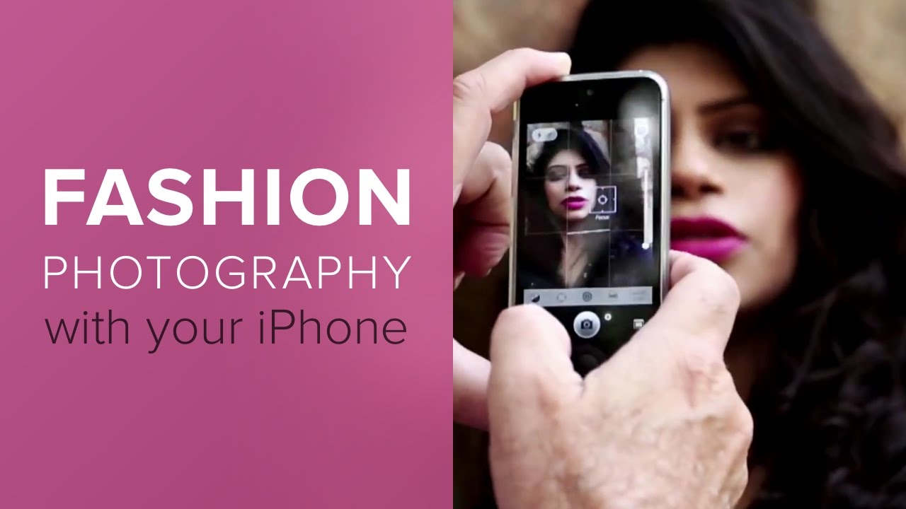 How to Photograph Fashion with your iPhone - YouTube