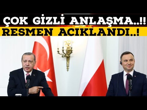 POLONYA TÜRKİYE GİZLİLİK ANLAŞMASI..!!