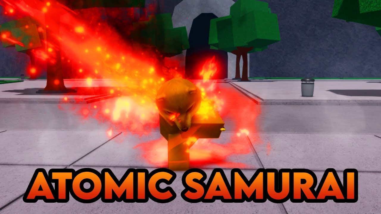 Atomic Samurai Showcase | The Strongest Battlegrounds - YouTube