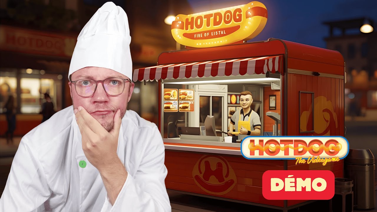 Hotdog: The Videogame : J'ouvre mon stand de Hot dog ! Démo - YouTube