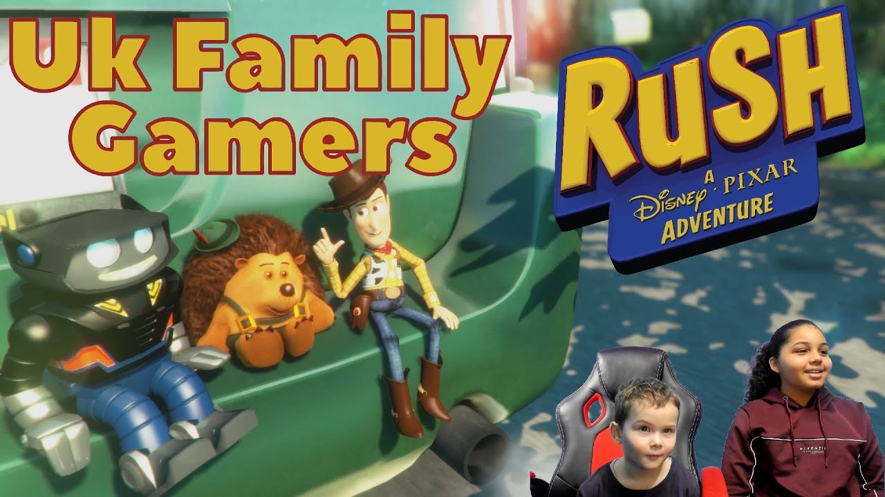 Disney/Pixar Rush 2 Player Gameplay UkFamilyGamers - YouTube