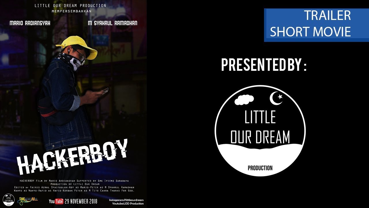[ShortMovie] HACKERBOY Trailer - YouTube