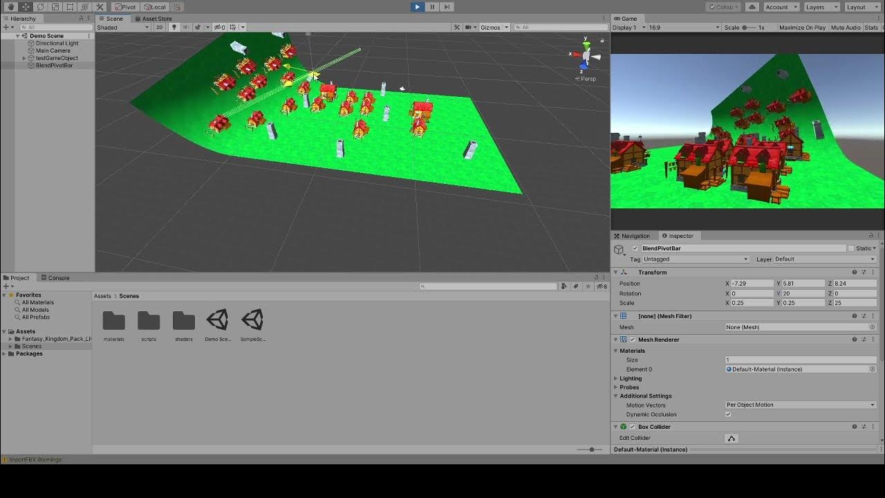 Bending shader (unity 3d) - YouTube