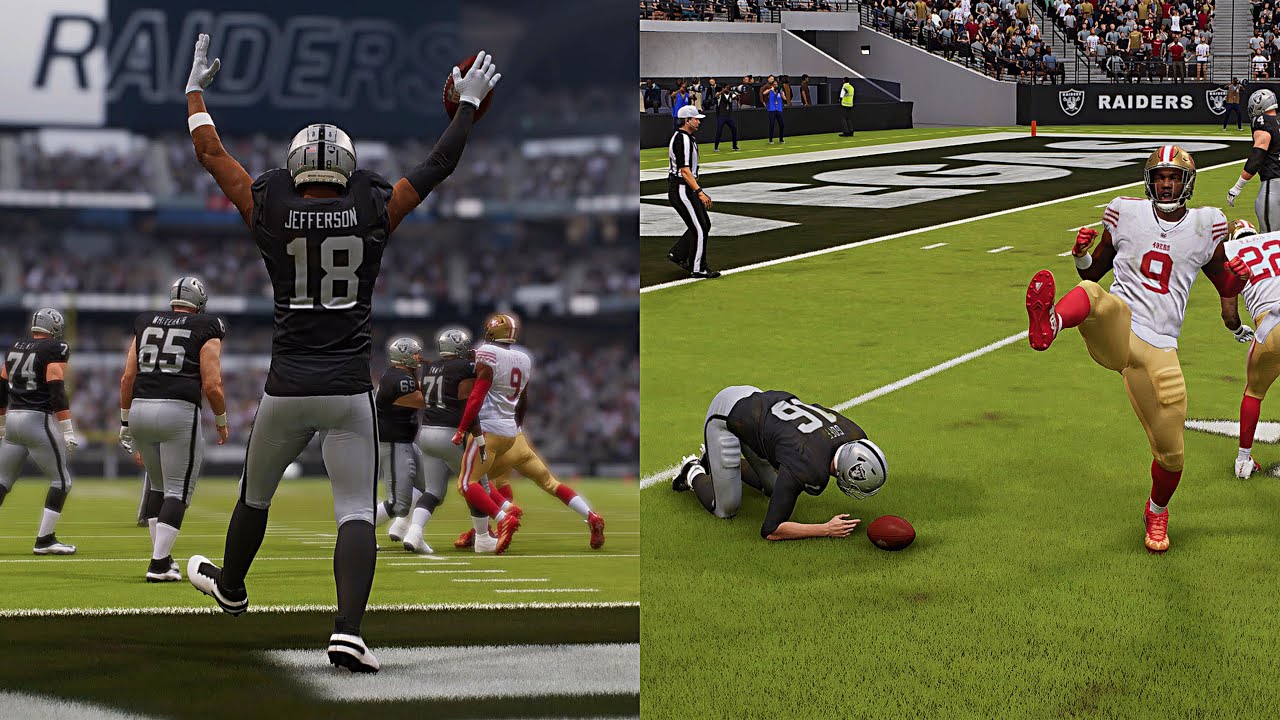 Justin Jefferson vs Pat Surtain Was A Dog Fight! - Madden 24 49ers ...