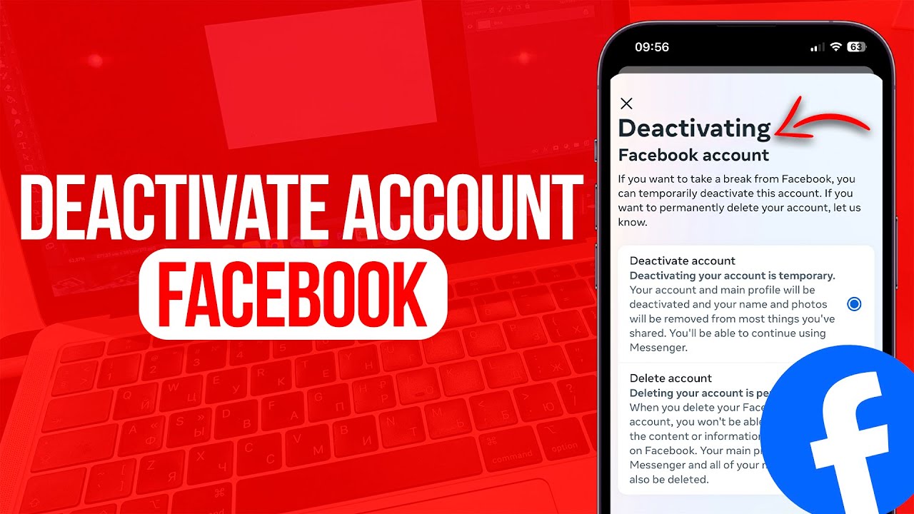 How to Deactivate Facebook Account | Full Guide - YouTube