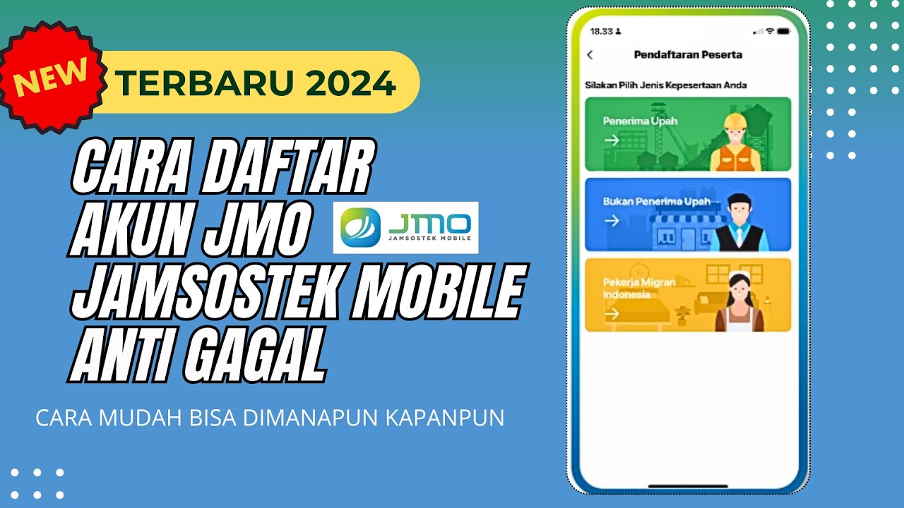 CARA DAFTAR AKUN JMO TERBARU ANTI GAGAL HANYA 5 MENIT BERES - YouTube
