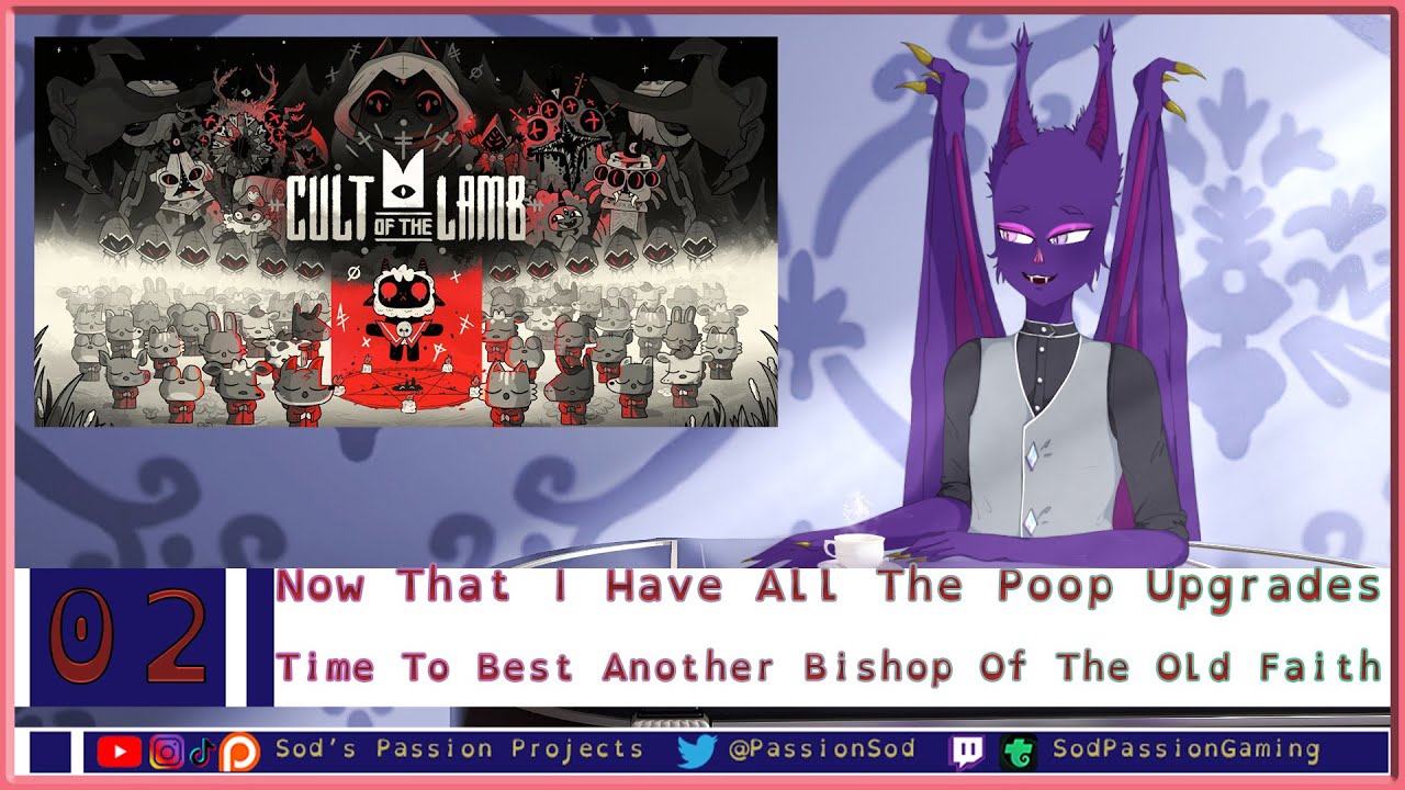 The Cultist Can Deal With The Poop In A Cult of the Lamb Stream [Vtuber ...