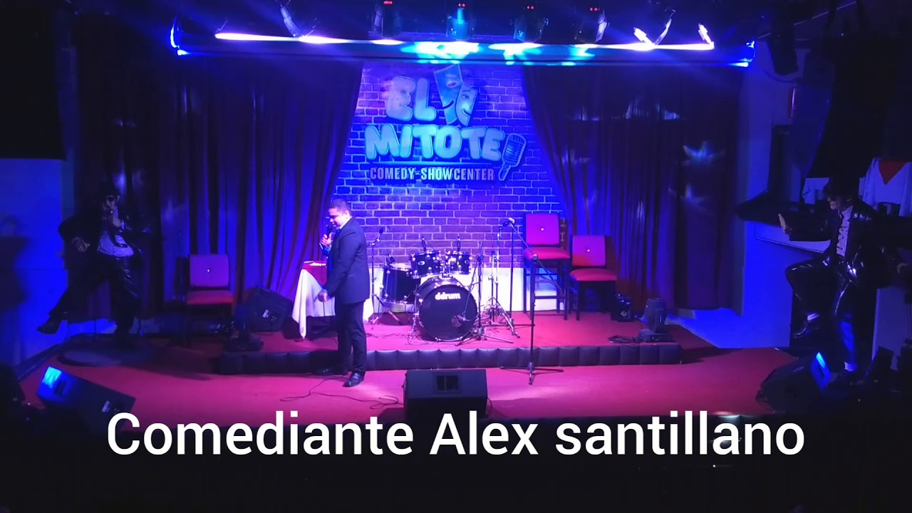 Comediante Alex santillano - Franckmarty - YouTube