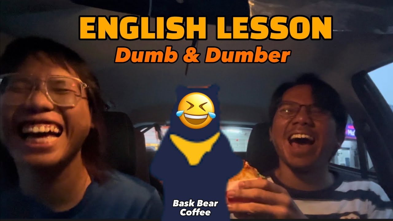 English lesson by dumb & dumber - YouTube