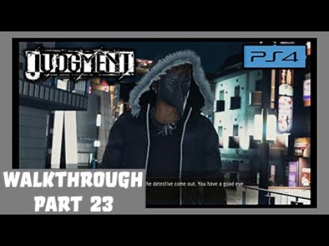 Judgment PS4 Walkthrough - Part 23 Oathbreaker Crow (Eng Commentary ...