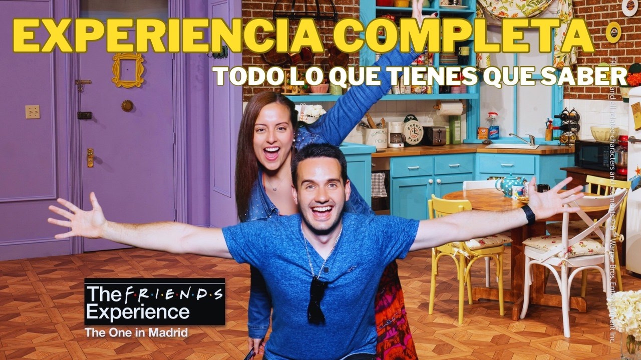 ¡Descubre la increíble expo de Friends en Madrid! - YouTube