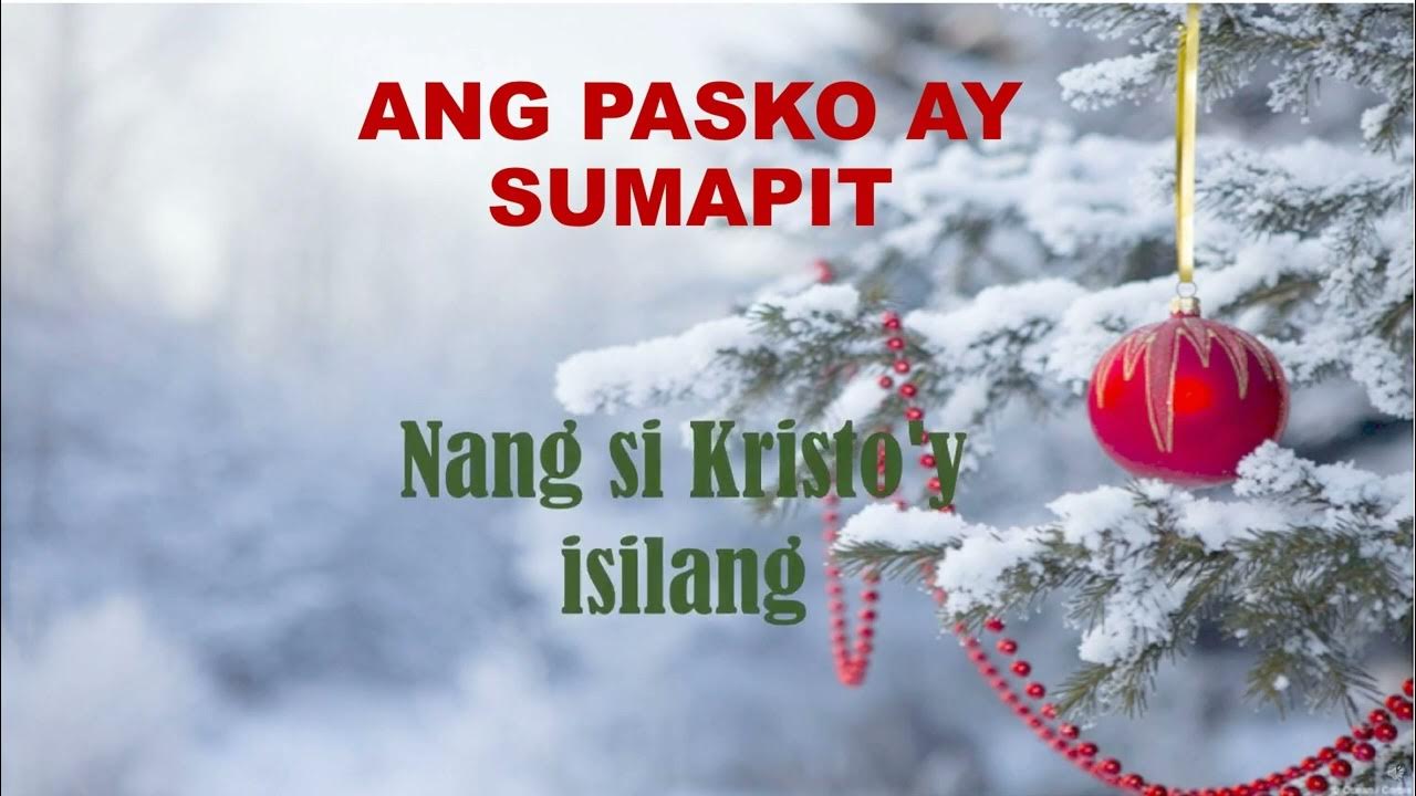 Ang Pasko ay Sumapit Karaoke - YouTube