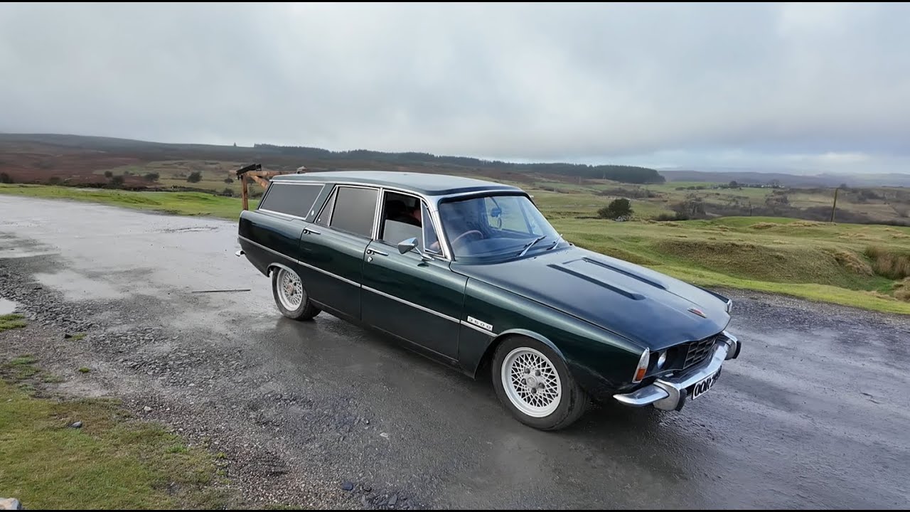 Evil Estoura! Ultra Rare 250HP V8 Rover P6 Estate Restomod! - YouTube