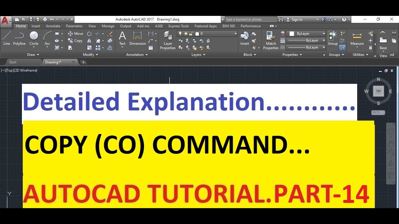 COPY CO Command In AutoCAD PART 14 YouTube copy-co-command-in-autocad-part-14-youtube