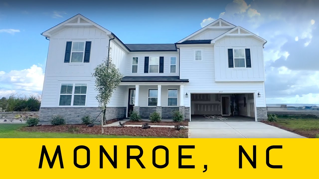 580k Spacious 5 Bed 4 5 Bath Home In Monroe Nc Lassen Floor Plan