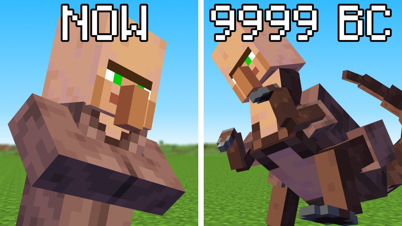 Minecraft Mobs if they were Dinosaurs - YouTube
