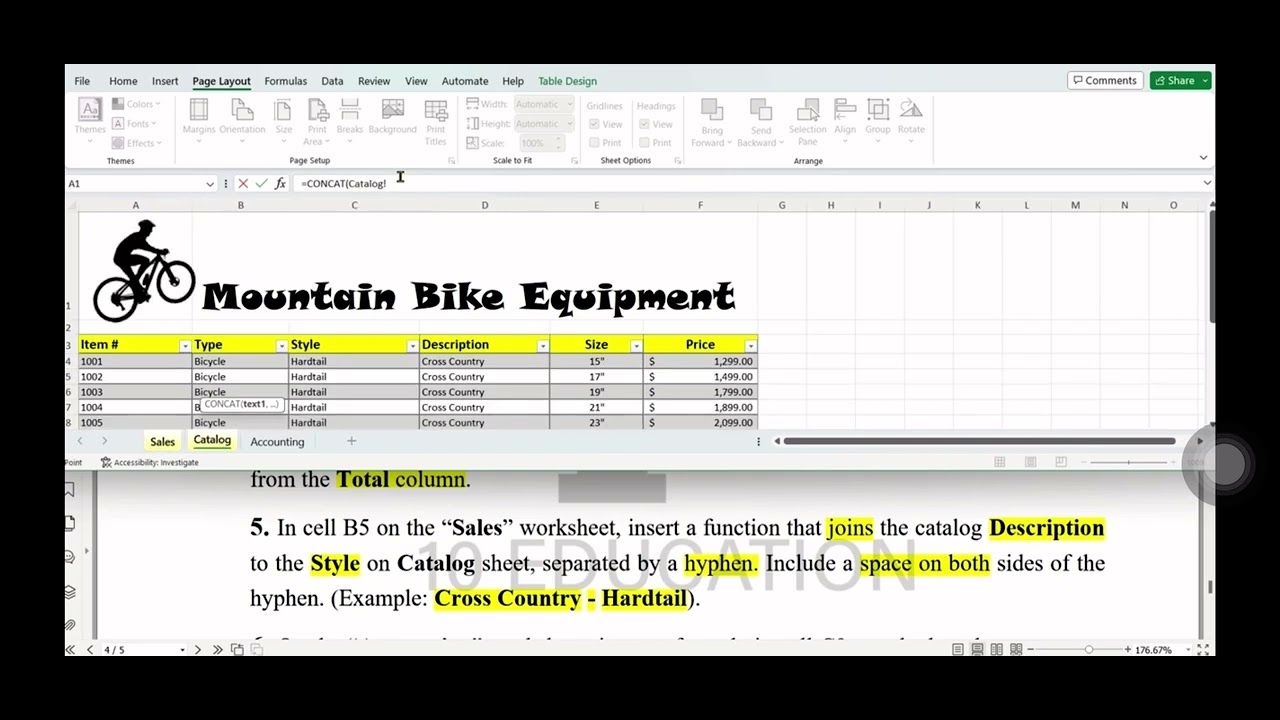 Excel-Mock 4-Project 6 - YouTube